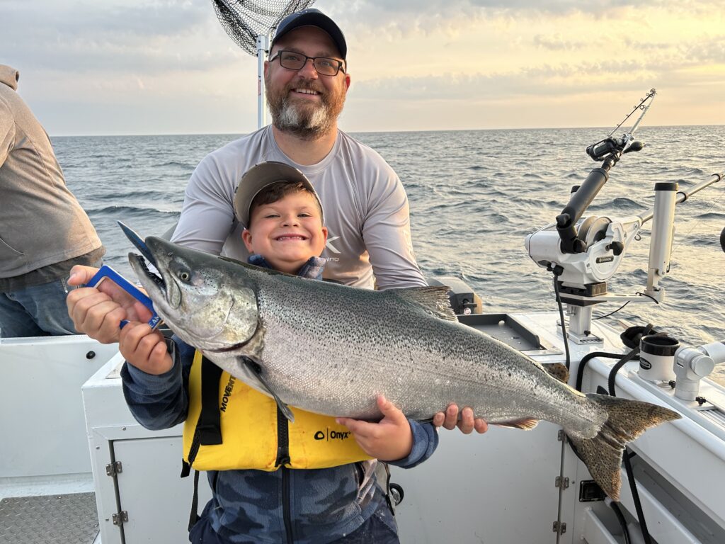 July 12th Leland Fishing Report - Reelin Leland Fishing Charters
